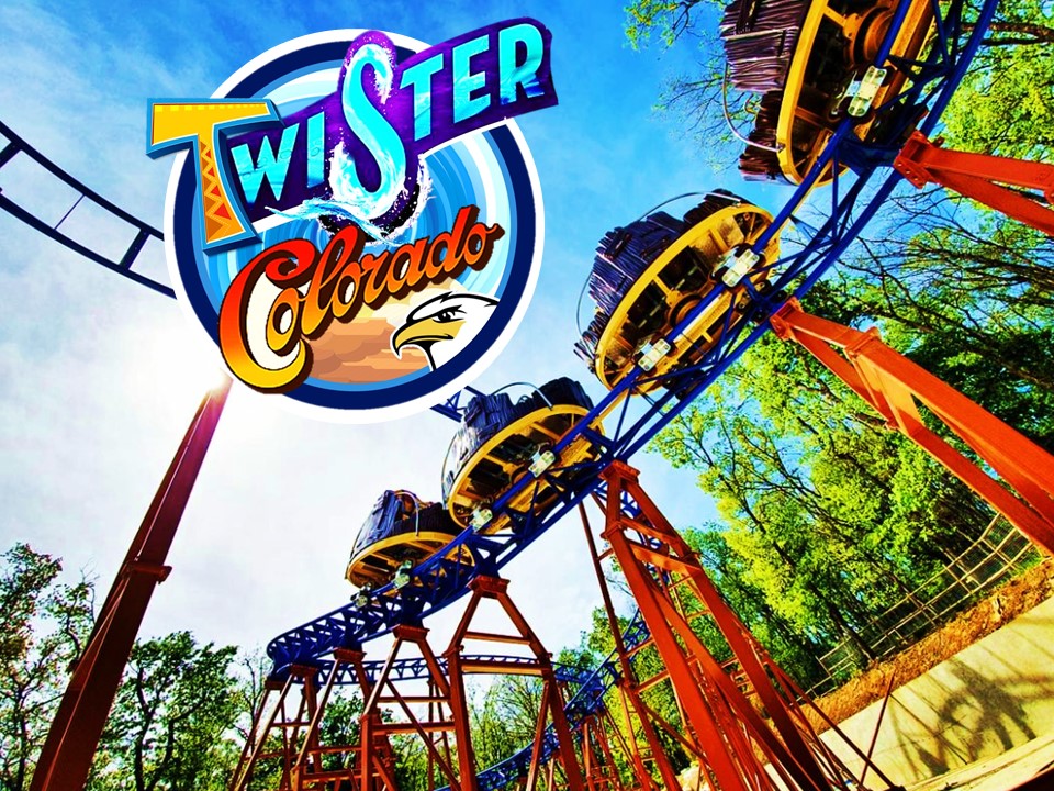 Twister Colorado - Nouvelle montagne russe à sensations à Animaparc